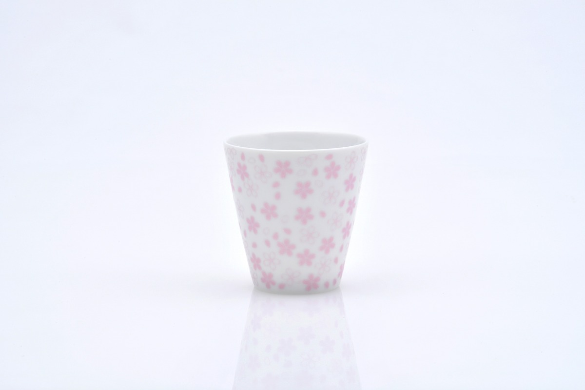 SAKURA (cherry blossoms) motif Cup(H) Pink | SWEETS CRAFT