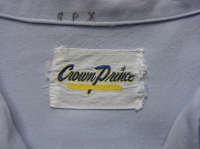60's GULF OIL Crown Prince ヴィンテージ レーヨン ボーリングシャツ | CYCLONE