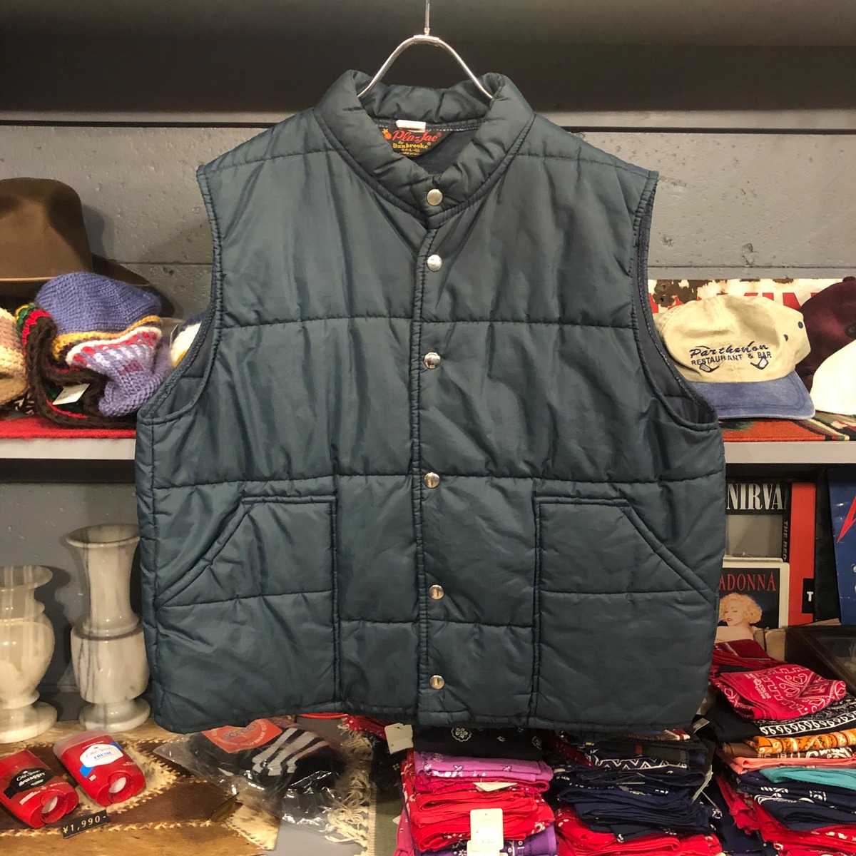 80s Pla Jac Quilting Vest | VOSTOK