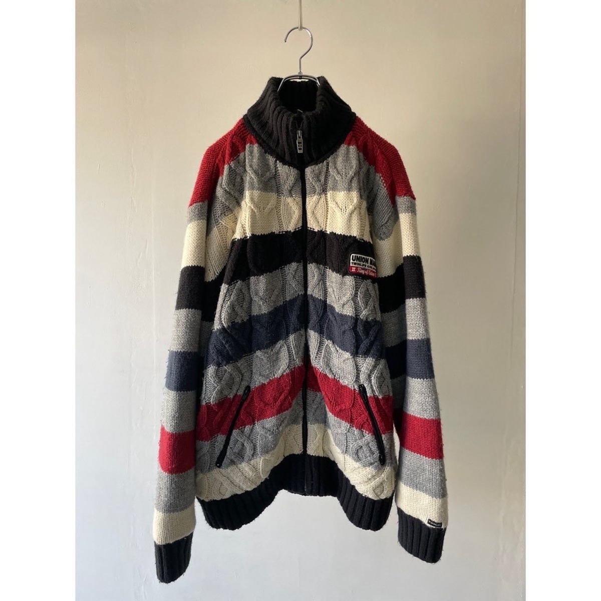 mulch border cable knit jacket | ROOT online