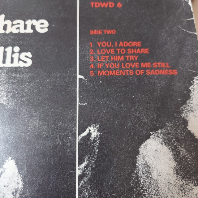 Alton Ellis - Love To Share / UKオリジナル盤！！ // Third World LP / Mr Alton Ellis / レゲエ レコード ショップ ...