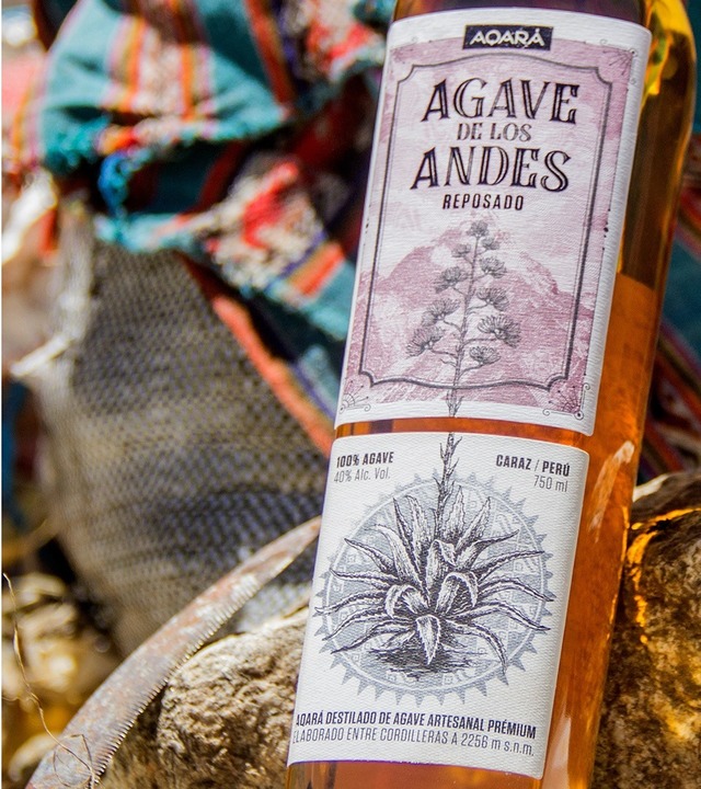 【AQARÁ】 AGAVE DE LOS ANDES， REPOSADO， 750ml， アカラ， アガベ デ ロス アンデス・レポサード ...