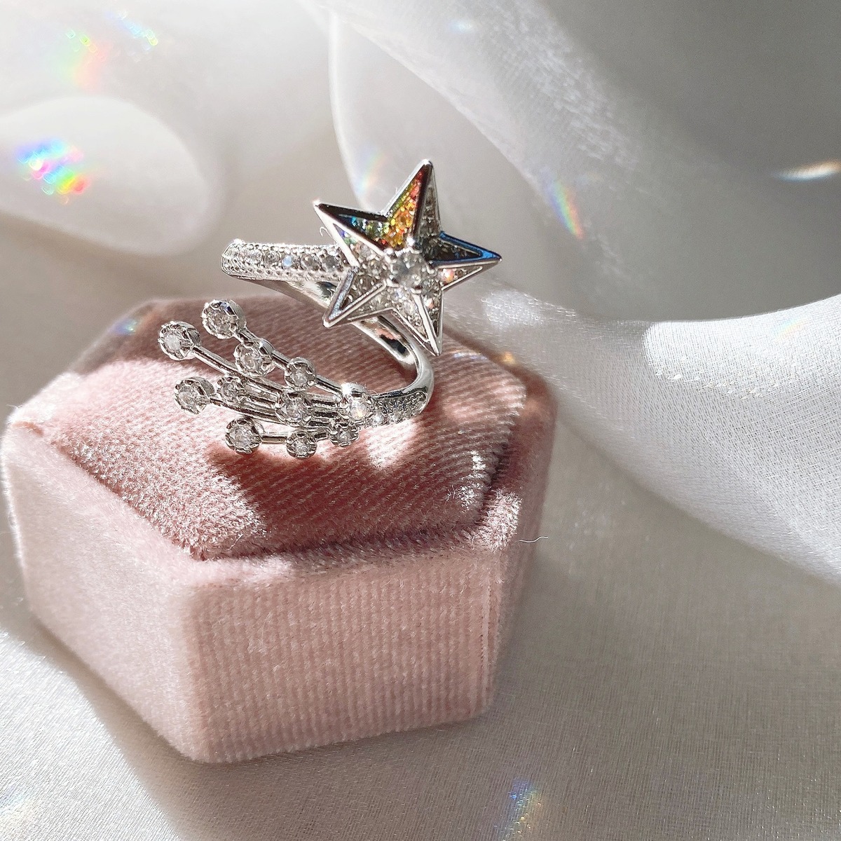 shooting star ring | miltea