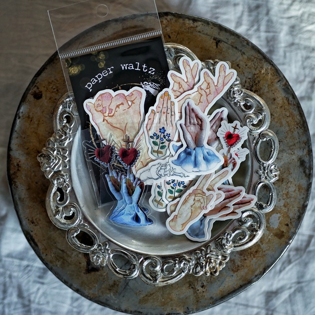 【シール】Hand | paper waltz