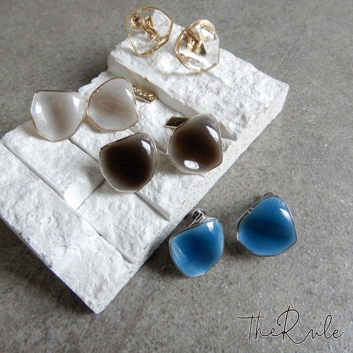 Adelite stud earring 75-0064 | アクセサリー・The Rule