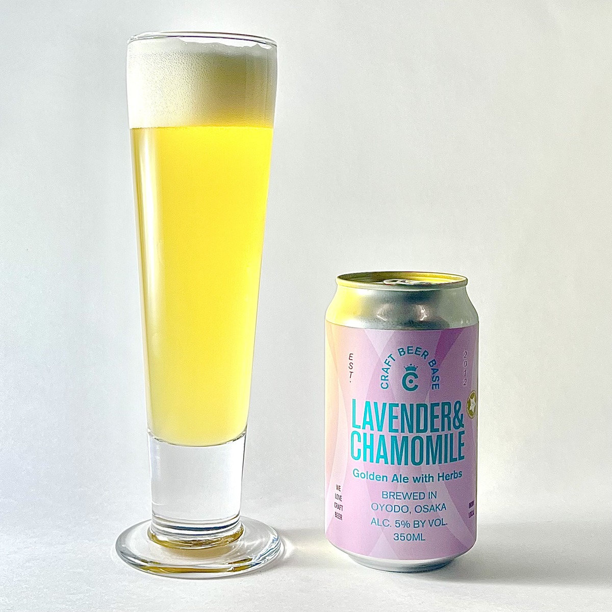 【ビール（発泡酒）】CRAFT BEER BASE 『Lavender & Chamomile』330ml | JOUFUKU ...