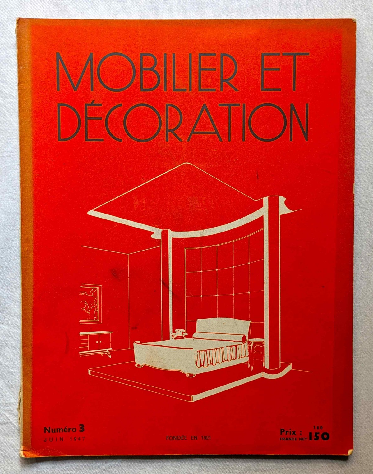 1947年 Mobilier et Decoration 家具/室内装飾 アールデコ ピエール・プティ Pierre Petit ...