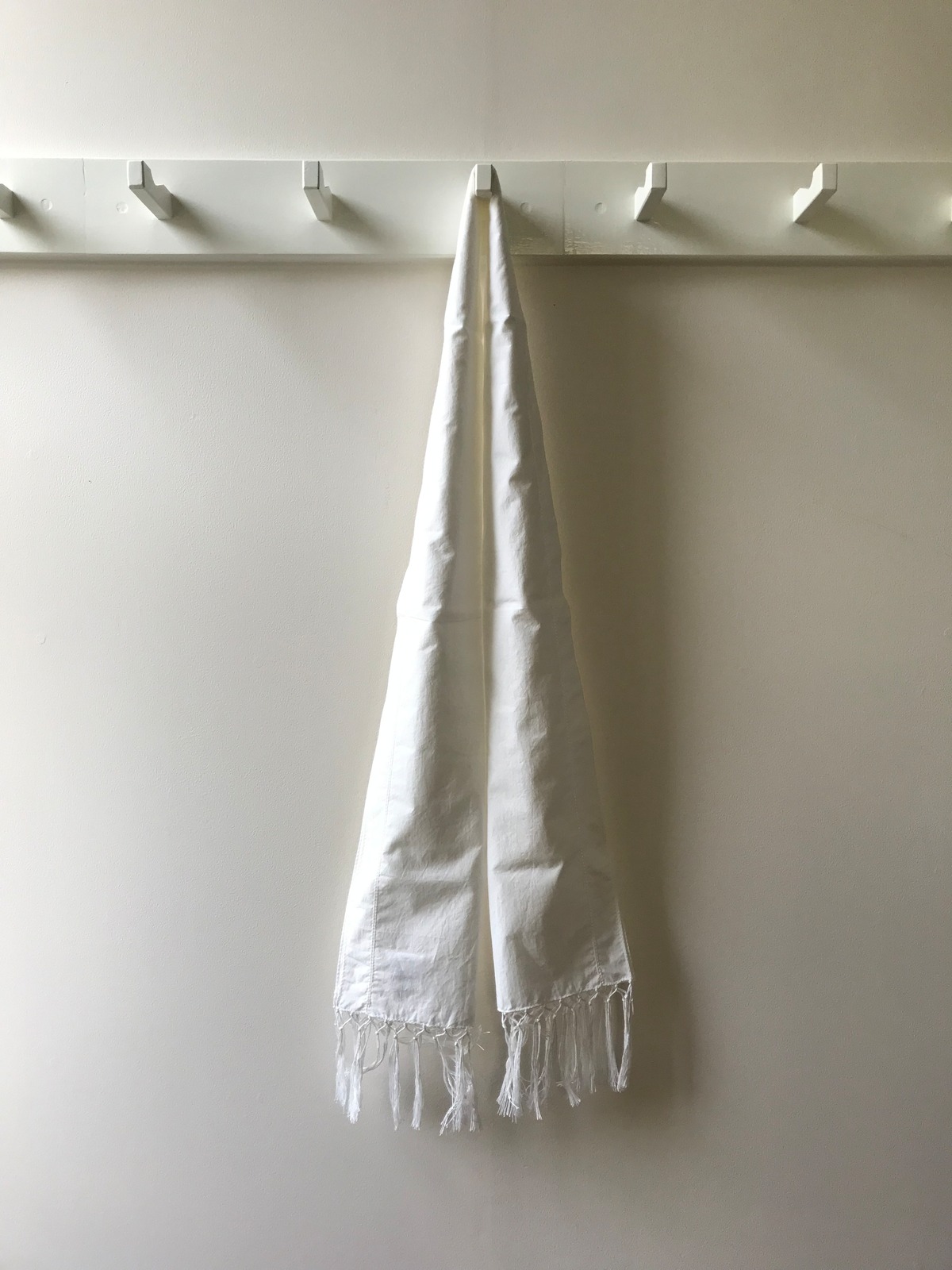 HAVER SACK【ハバーザック】コットン・タイプライター・フリンジ・ストール | SUMMER HOUSE