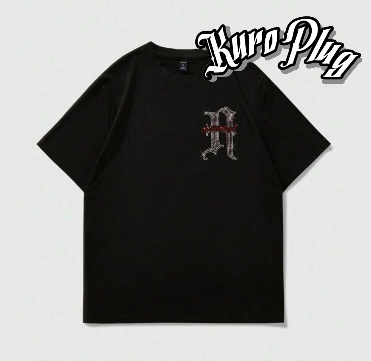 Gothic N Crystal Tee | KuroPlug