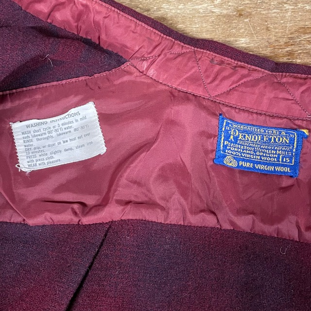 60's PENDLETON Wool Shirt | DESERTSNOW