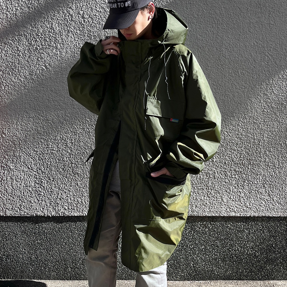 DEAD STOCK EXEAT GILLIE JACKETS ナイロンモッズパーカー メンズ3XL相当 古着 デッドストック フィッシング ...