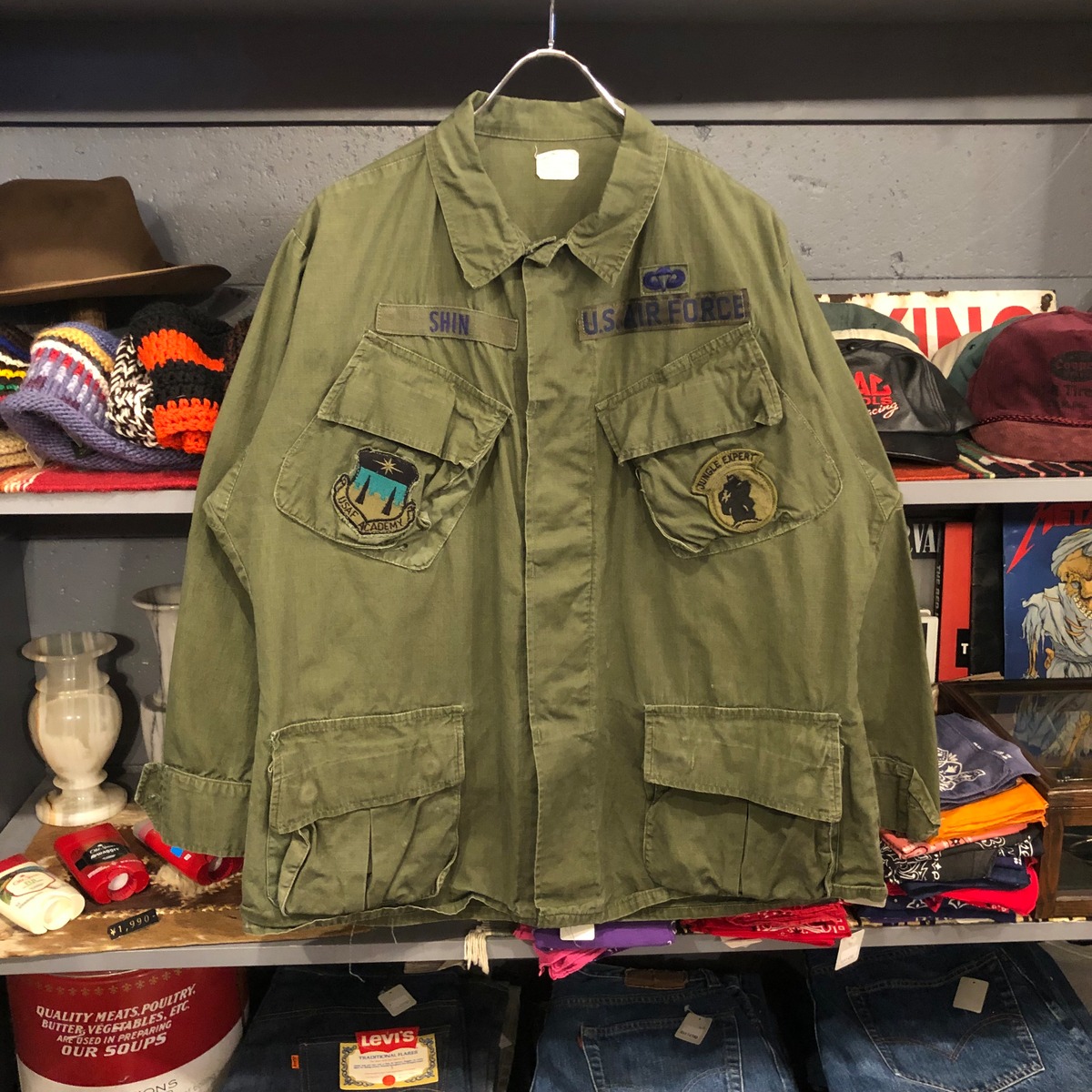70s U.S.Army Jungle Fatigue Jacket 4th Type | VOSTOK