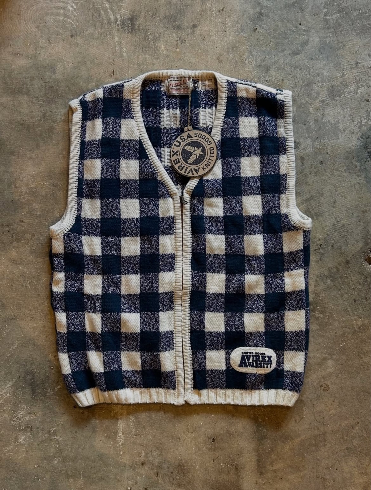 AVIREX zip vest "deadstock" | BenJamin_shop