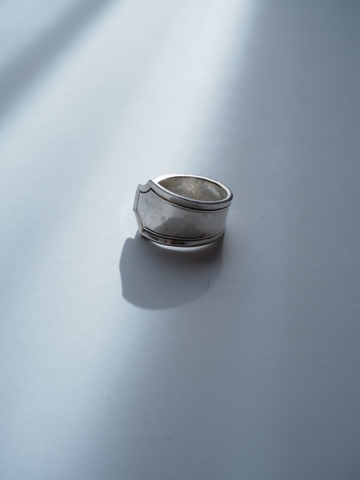 silver spoon ring | eha22310