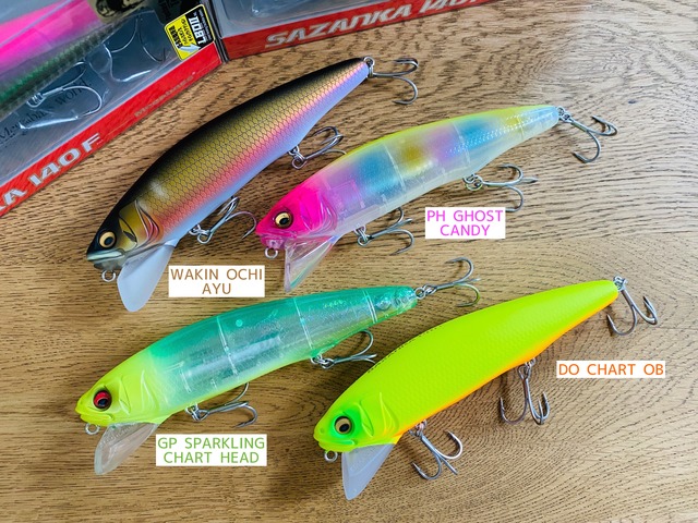 Megabass SAZANKA 140F | Fishing Tackle BLUE MARLIN