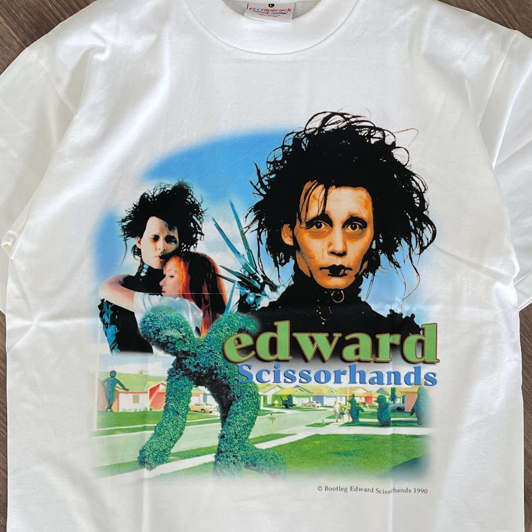 Tシャツ ジョニーデップ シザーハンズ ブートレグ レア 映画 Tシャツ ジョニーデップ シザーハンズ ブートレグ レア 映画