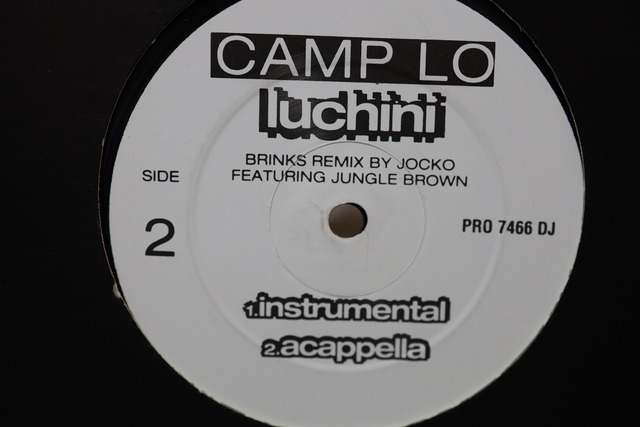 【12inch】Camp Lo / Luchini (Brinks Remix) | COMPACT DISCO ASIA