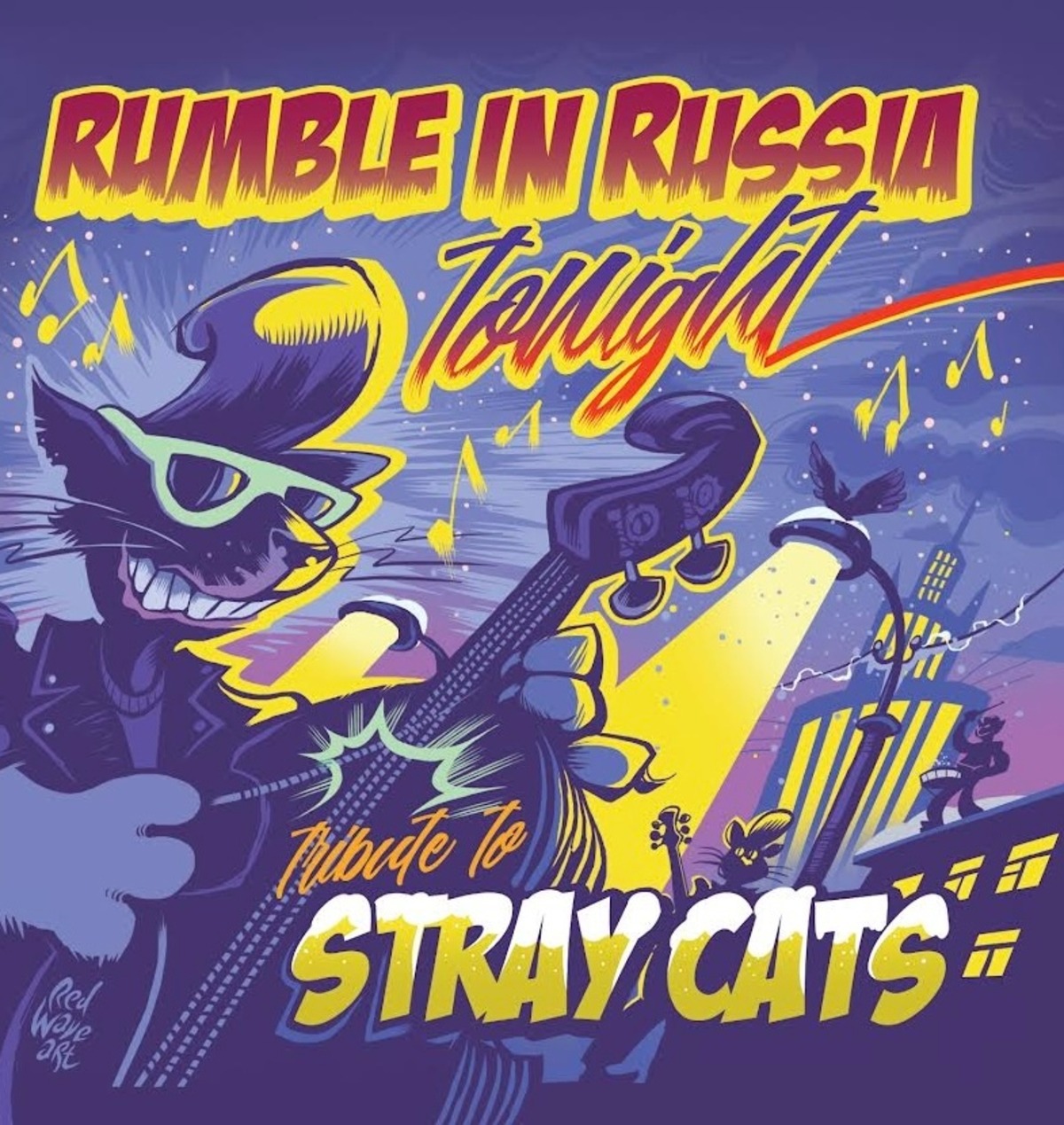 V.A. / RUMBLE IN RUSSIA TONIGHT - TRIBUTE TO STRAY CATS (CD) | OH! BOY