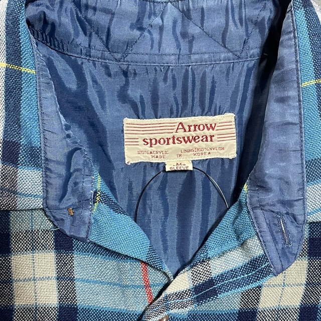 arrow 70's check shirt | Hot Dawgs VINTAGE