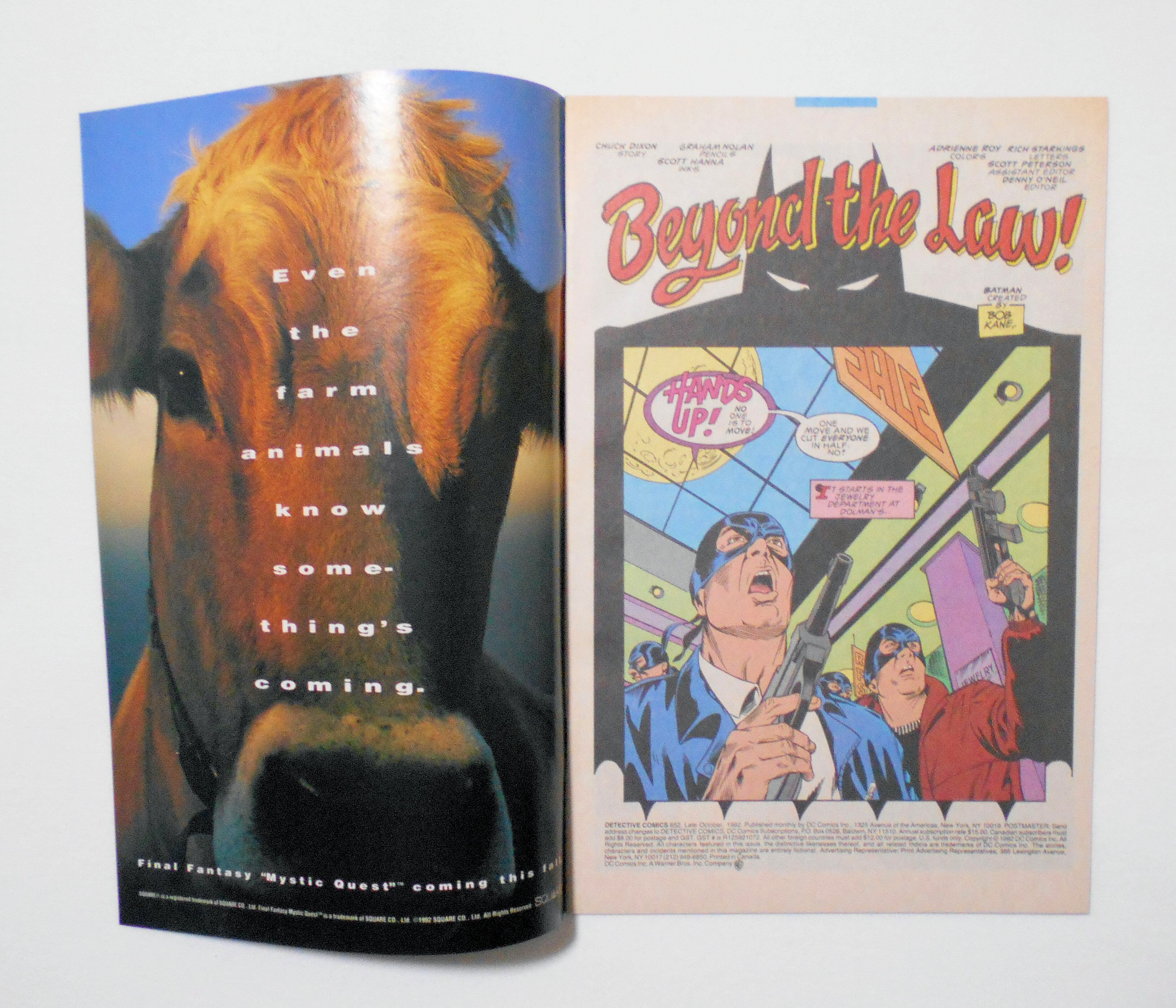 【バットマン & ハントレス/ディテクティブ・コミックス DETECTIVE COMICS/BATMAN】#652 DC COMICS ...