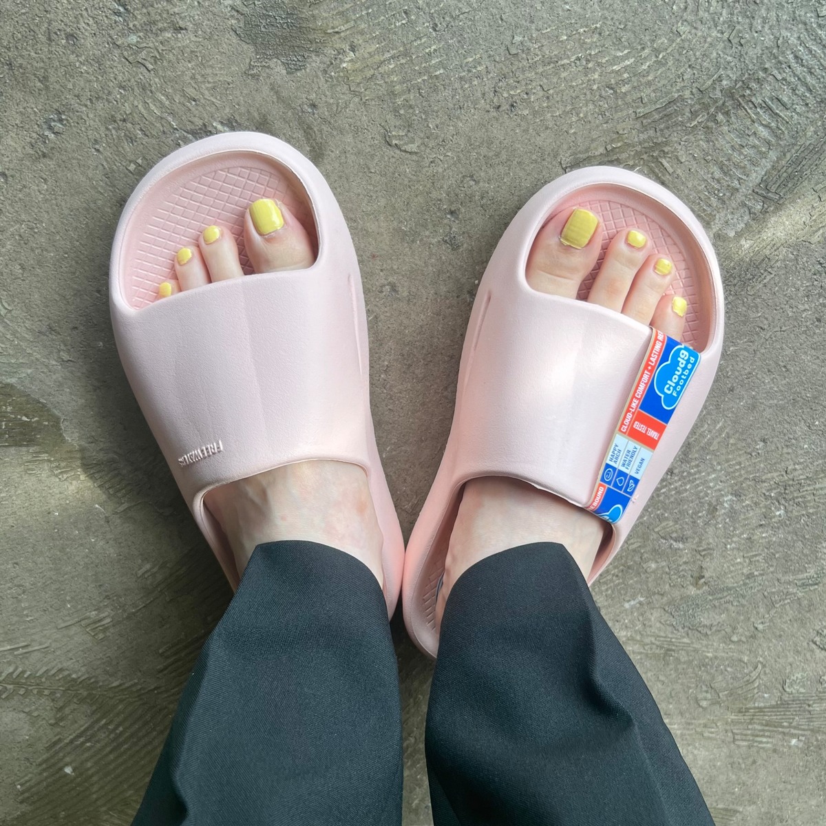 【freewaters】 CLOUD9 SLIDE (pink) | olaf