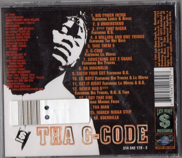 【CD】JUVENILE / Tha G-Code [Explicit Lyrics, Import] | COMPACT DISCO ASIA