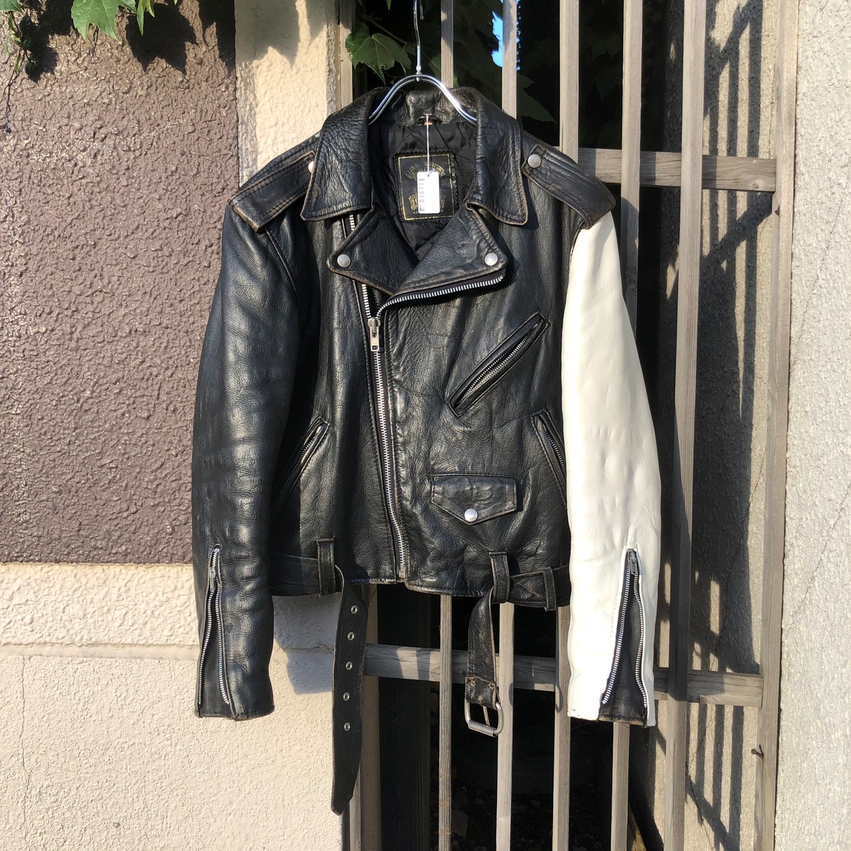 38inch 666 riders jacket made in England 80's | 古着屋border