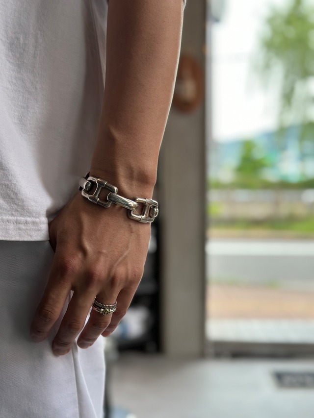 【VINTAGE】60〜70'S Antonio Fallaci Silver Bracelet | TRACK END