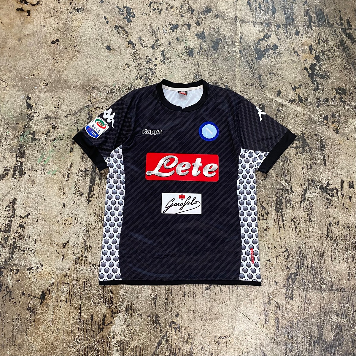 2017/18 NAPOLI KAPPA CARBON FOURTH KIT UNIFORM | GALAXIES