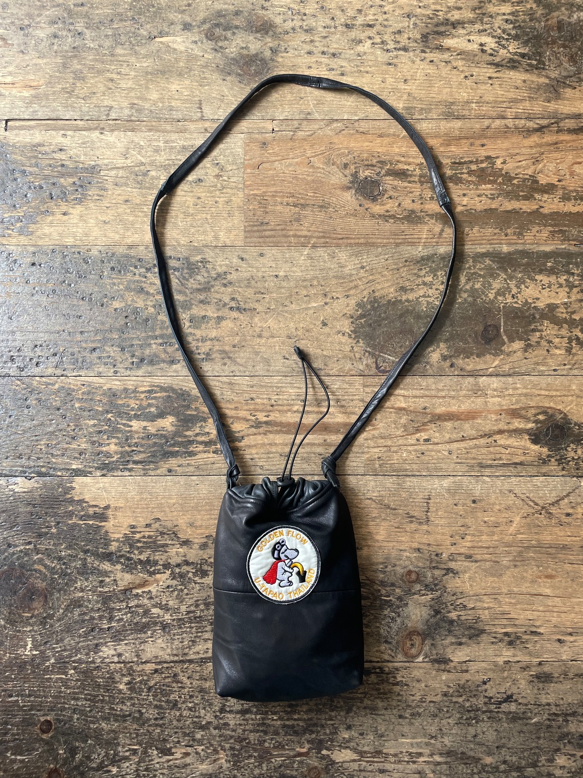 REWORK Real Leather Pouch〝立ちションスヌーピー〟【A0602下】 | 【公式】Thrift Tokyo ...