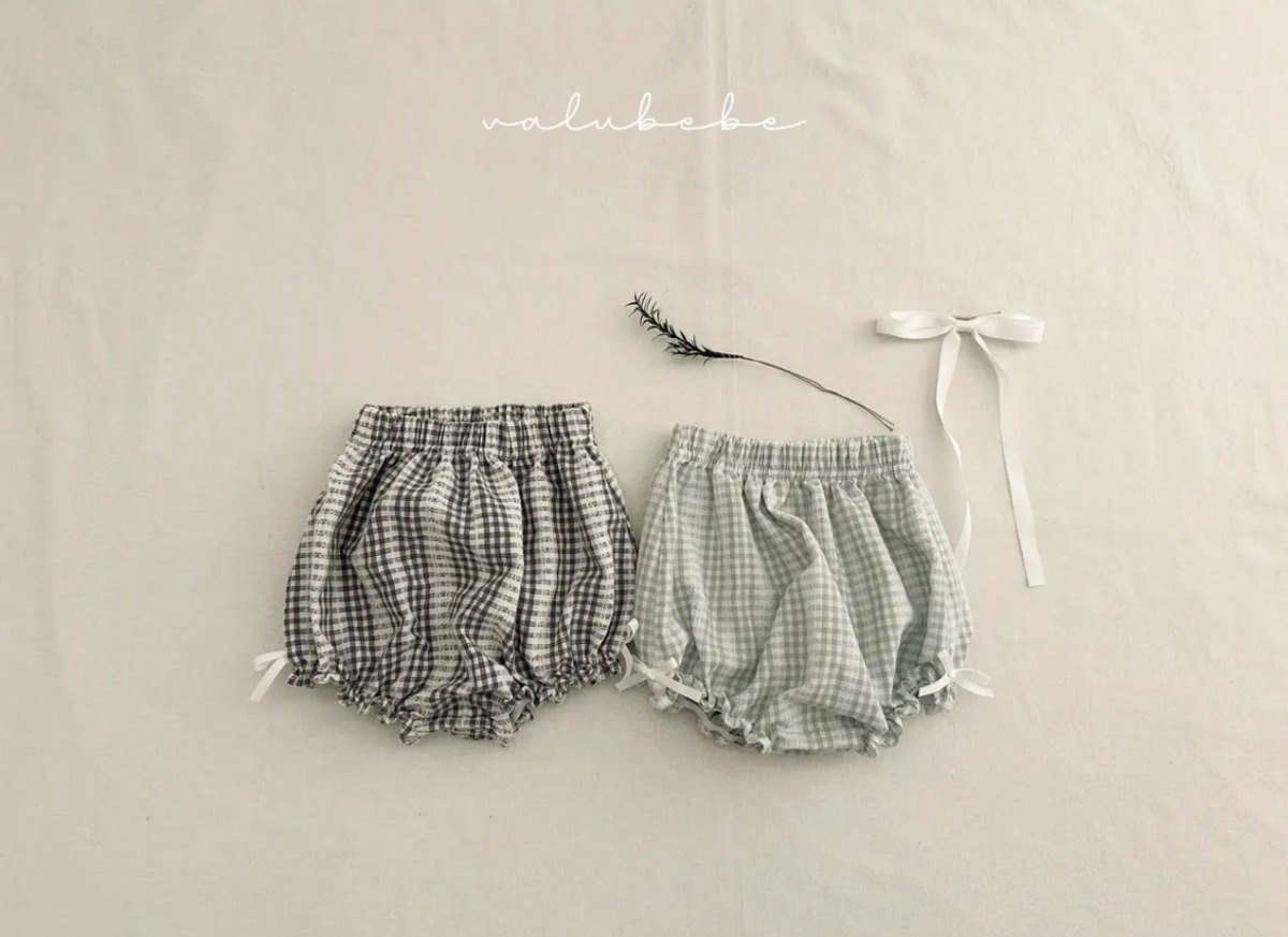 6m mint last①【即納】valu bebe / rumi ribbon bloomer | mimi fleur