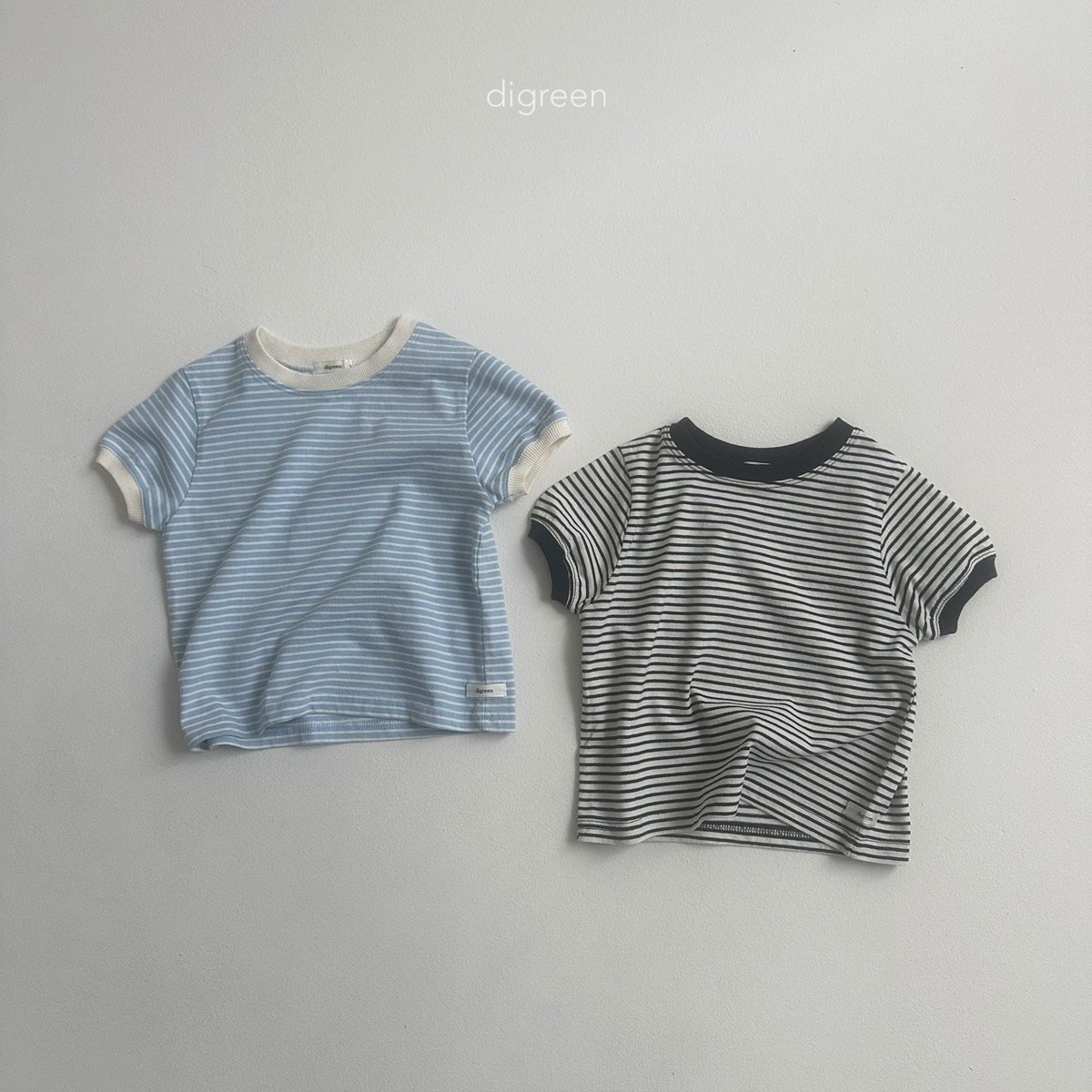 [取寄]送料無料4/22(火)21:00まで Sky half-T / digreen | TURKY - シンプルデザインのナチュラル韓国子供服