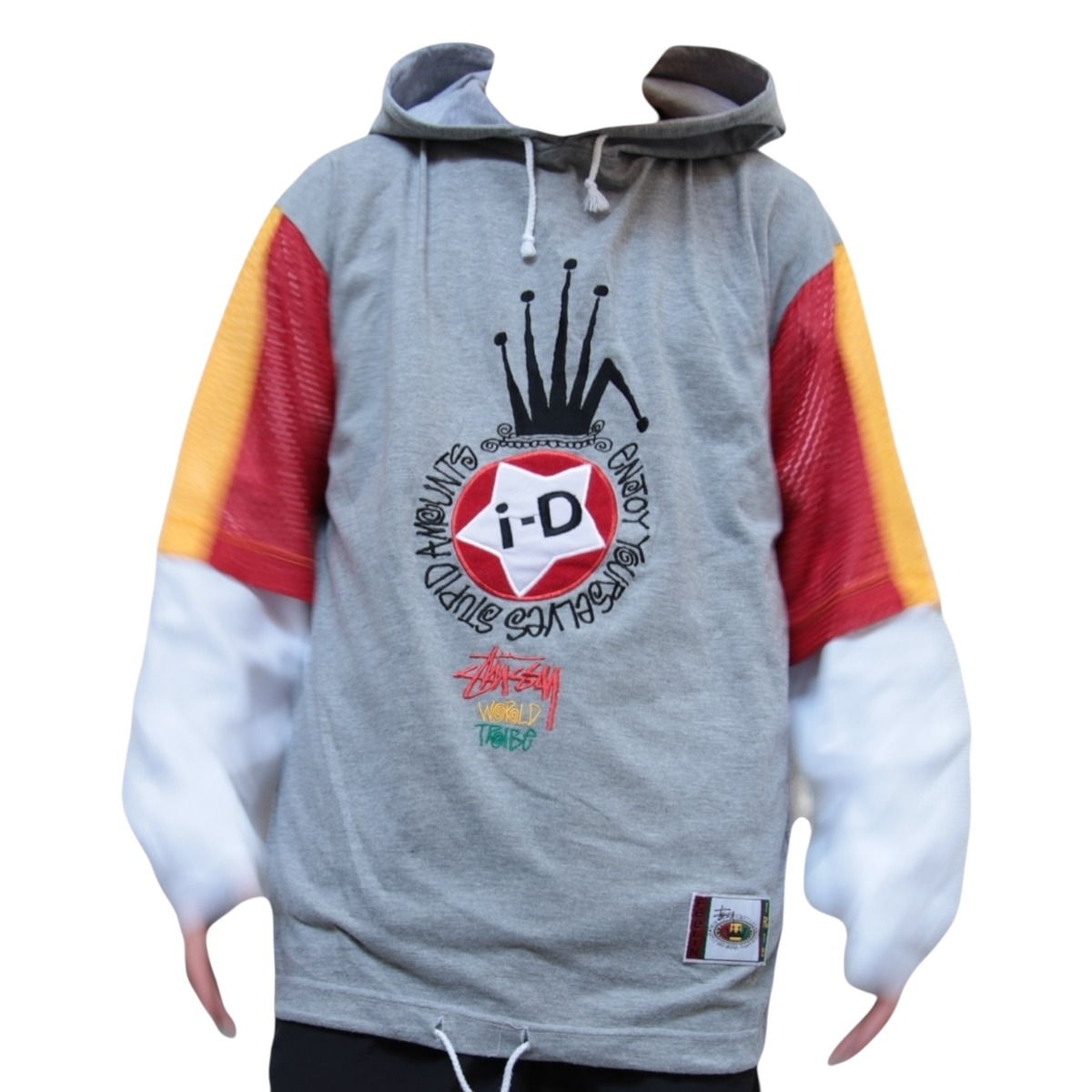 STUSSY bootleg S/S hoodie | border