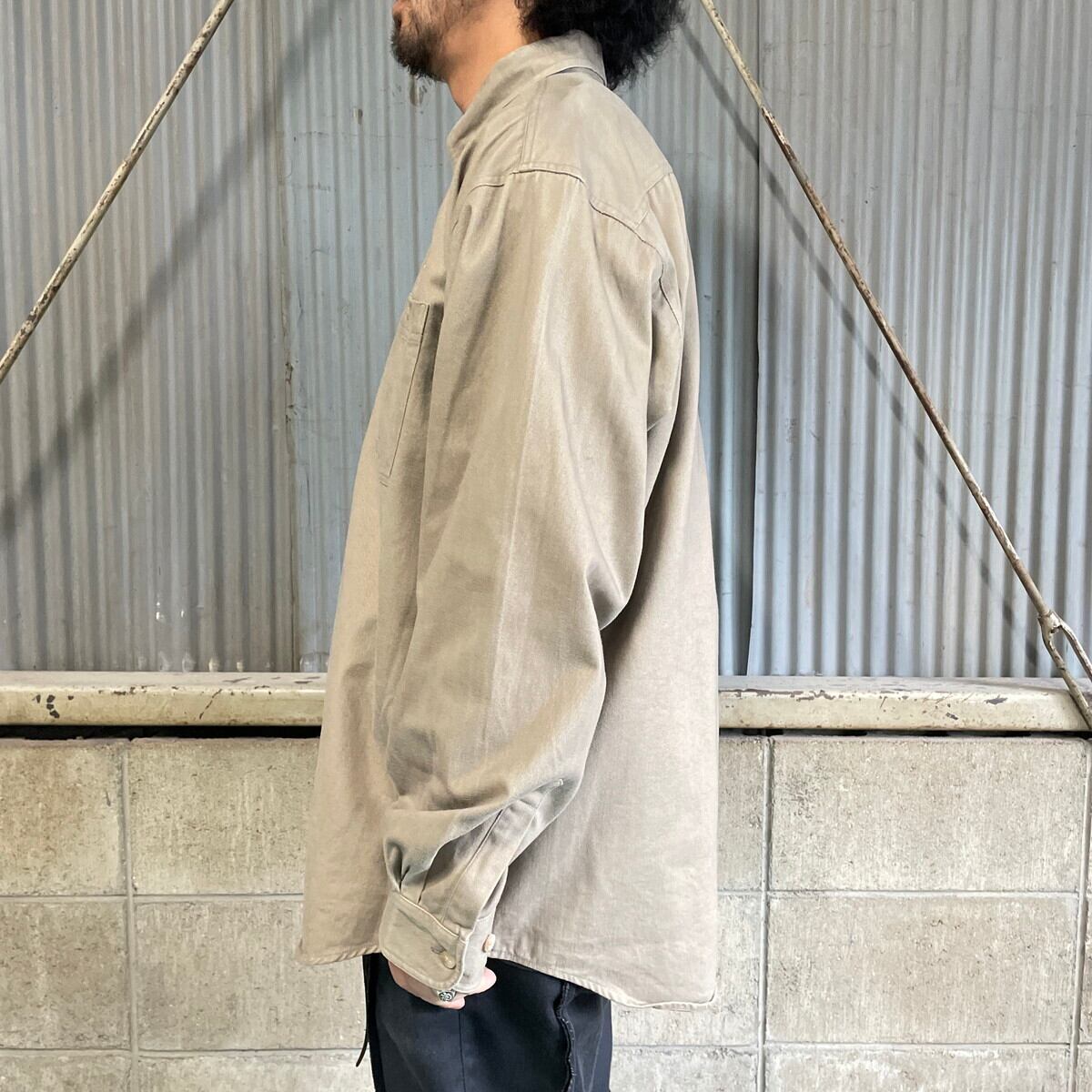 90年代 ハードロックカフェ 企業ロゴ刺繍 ボタンダウンシャツ メンズL 古着 Hard Rock CAFE KOWLOON 九龍 90s ...