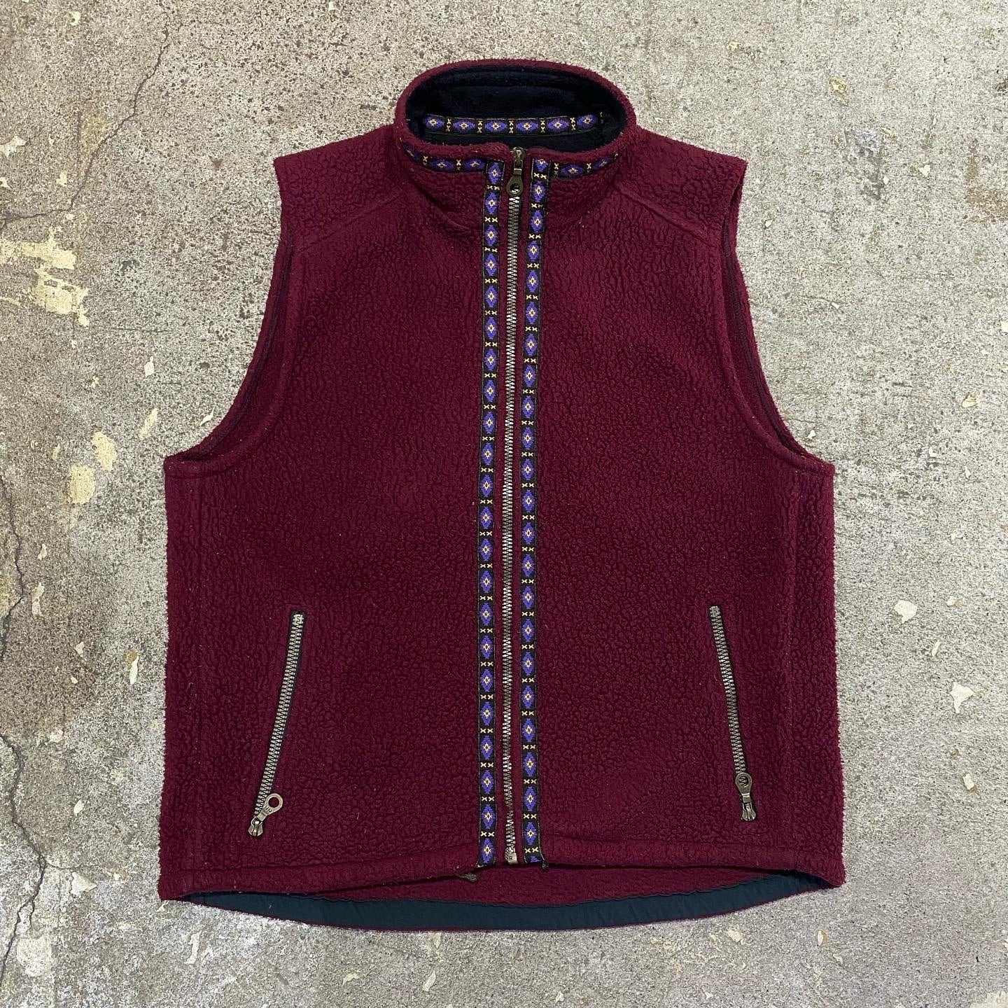 90s alf fleece vest | What’z up