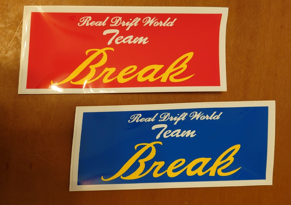 元祖Breakステッカー Classic Break Decals (2色あり） | SECRETBASE Motor Works