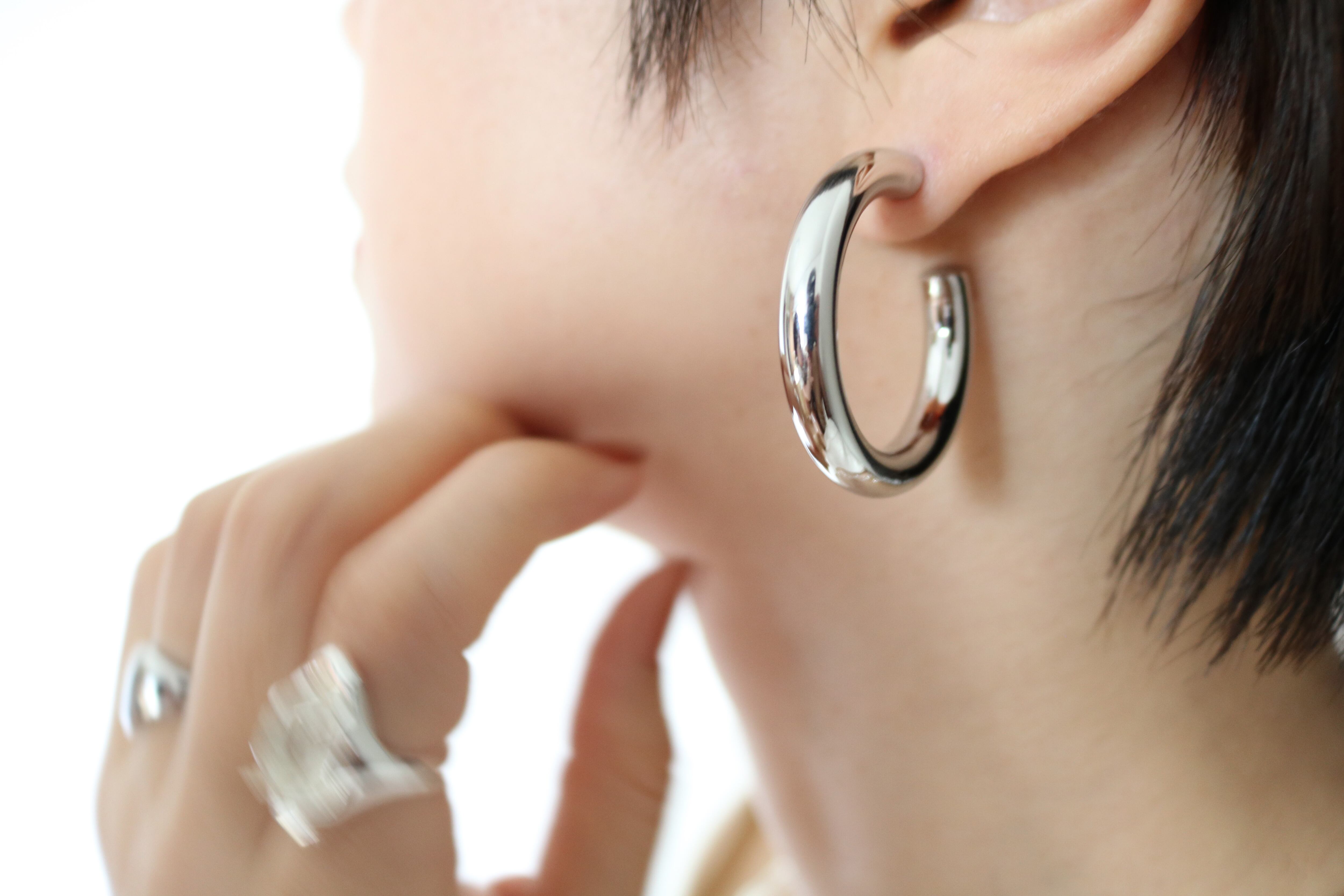 C shape volume pierce | Femme Jours