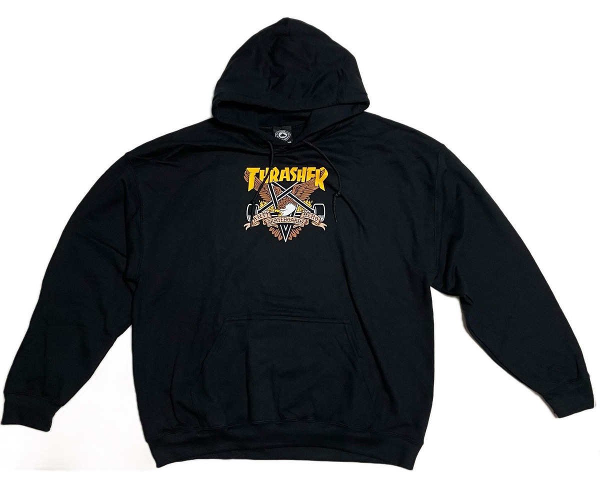 THRASHER×ANTIHERO SKATEBOARDS EAGLEGRAM HOODIES | Place Next