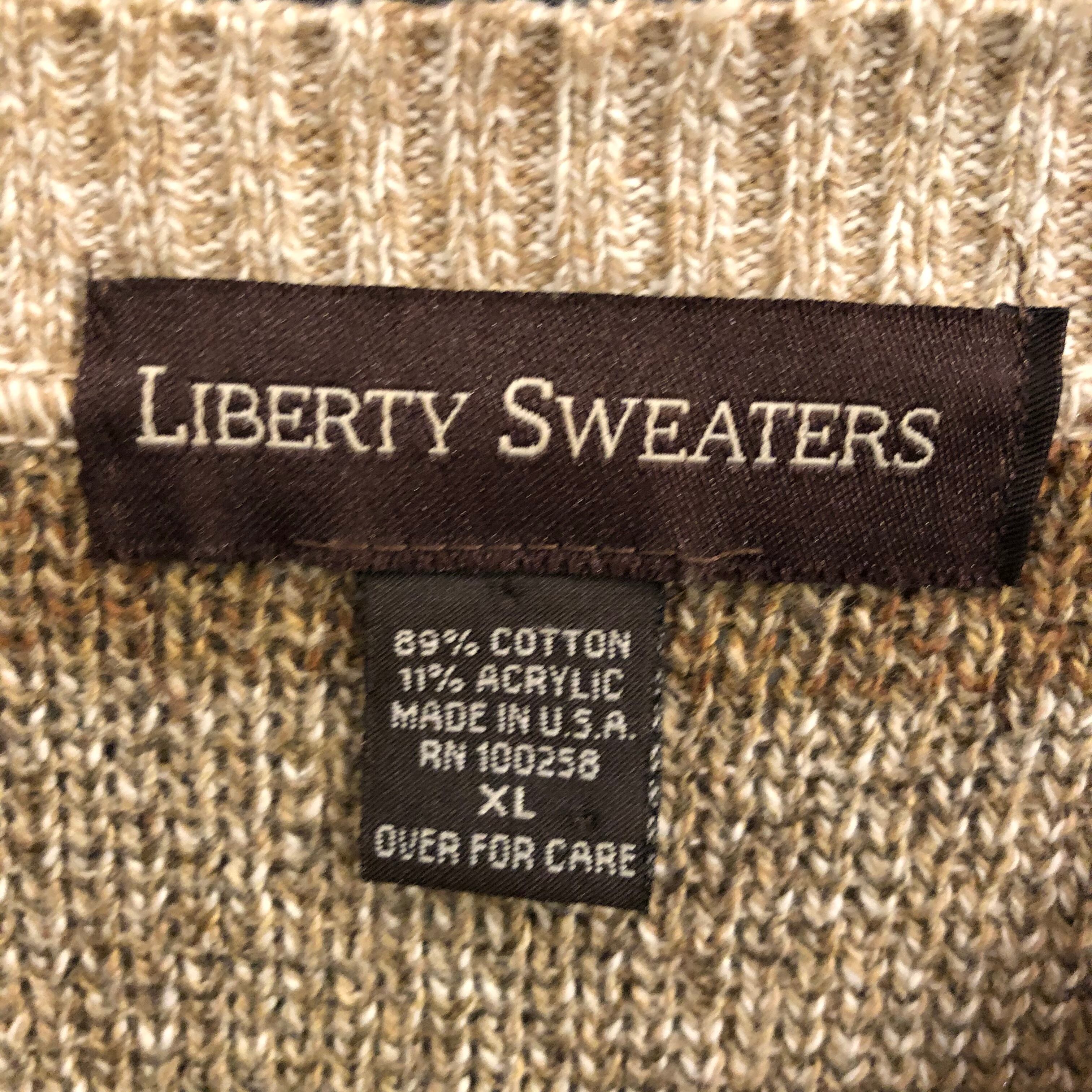 LIBERTY SWEATERS Argyle Knit Sweater | VOSTOK