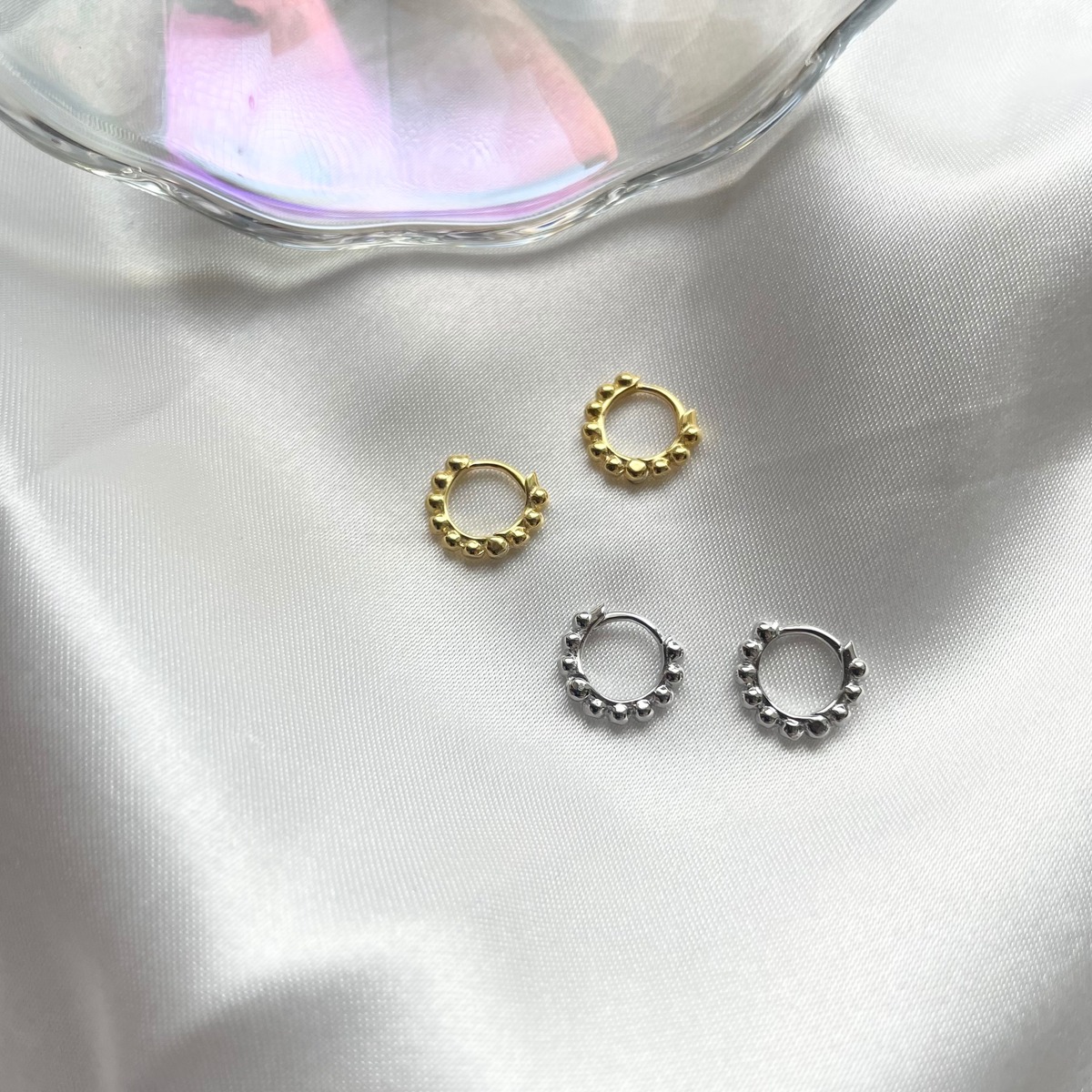 Grain Mini Hoop Pierce | patience