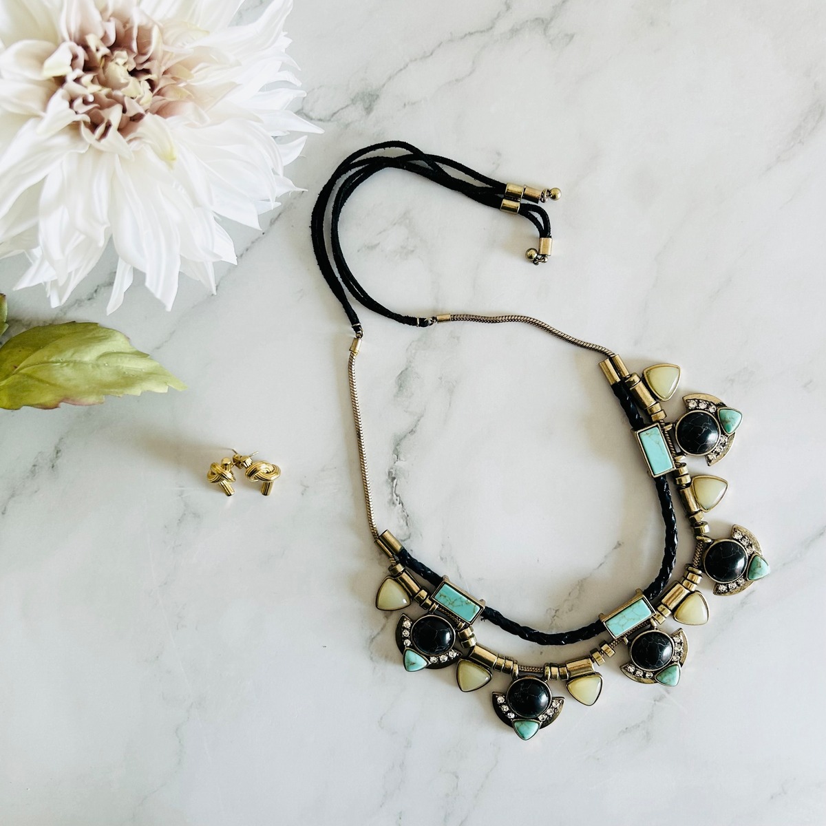 【190】アンティークロングネックレス | BELLA GENTE