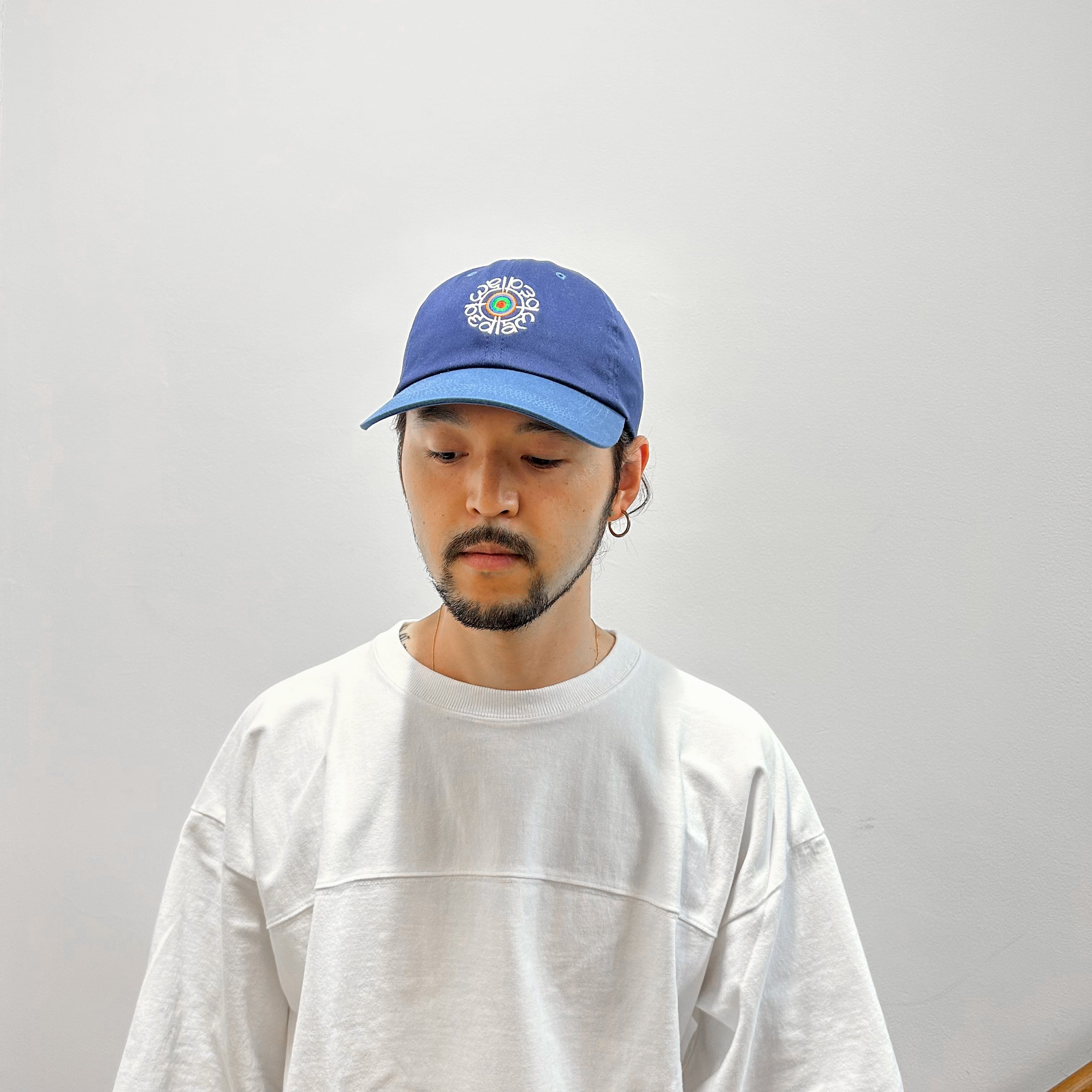 Bedlam Target Cap Blue / ベドラム ターゲット 6パネル キャップ ブルー | WhiteHeadEagle