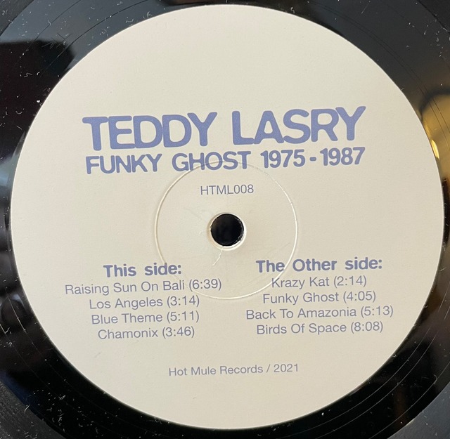 Teddy Lasry "Funky Ghost 1975-1987" LP | EAD RECORD