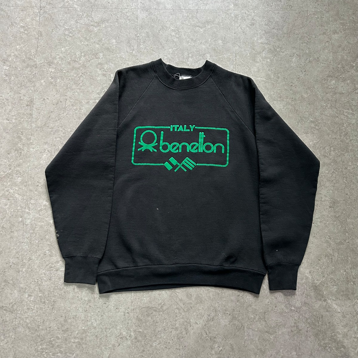 80s Bootleg BENETTON raglan sleeve sweat【仙台店】 | What’z up