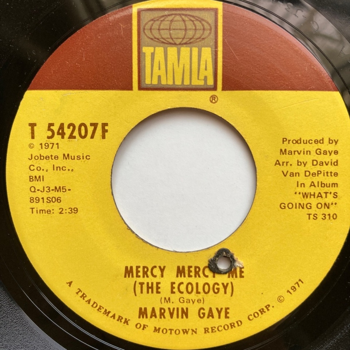 Marvin Gaye / Mercy Mercy Me (The Ecology) | Harmony in my head Vinyl Store