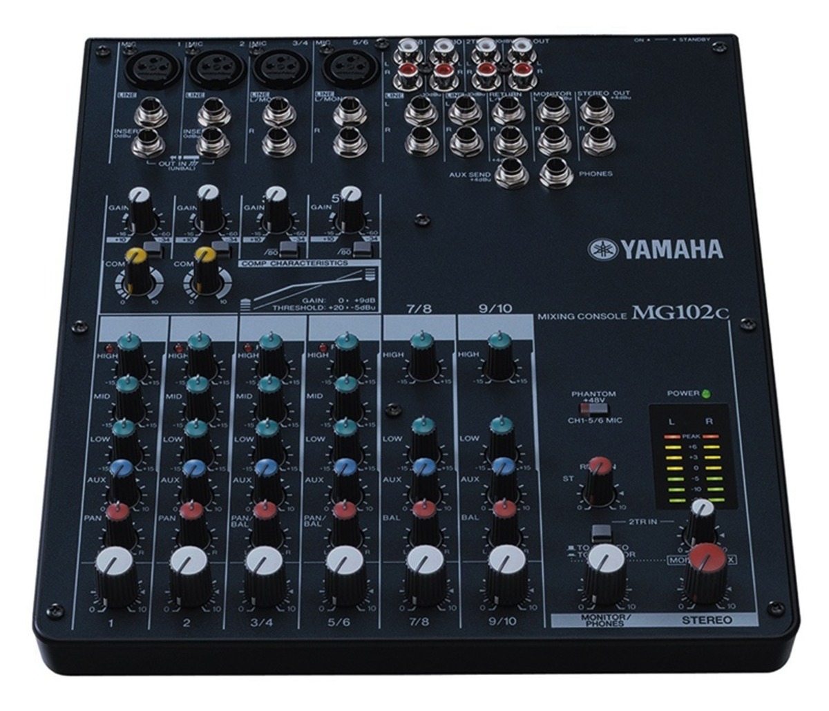 YAMAHA MG102C 10チャンネルミキサー | courage office
