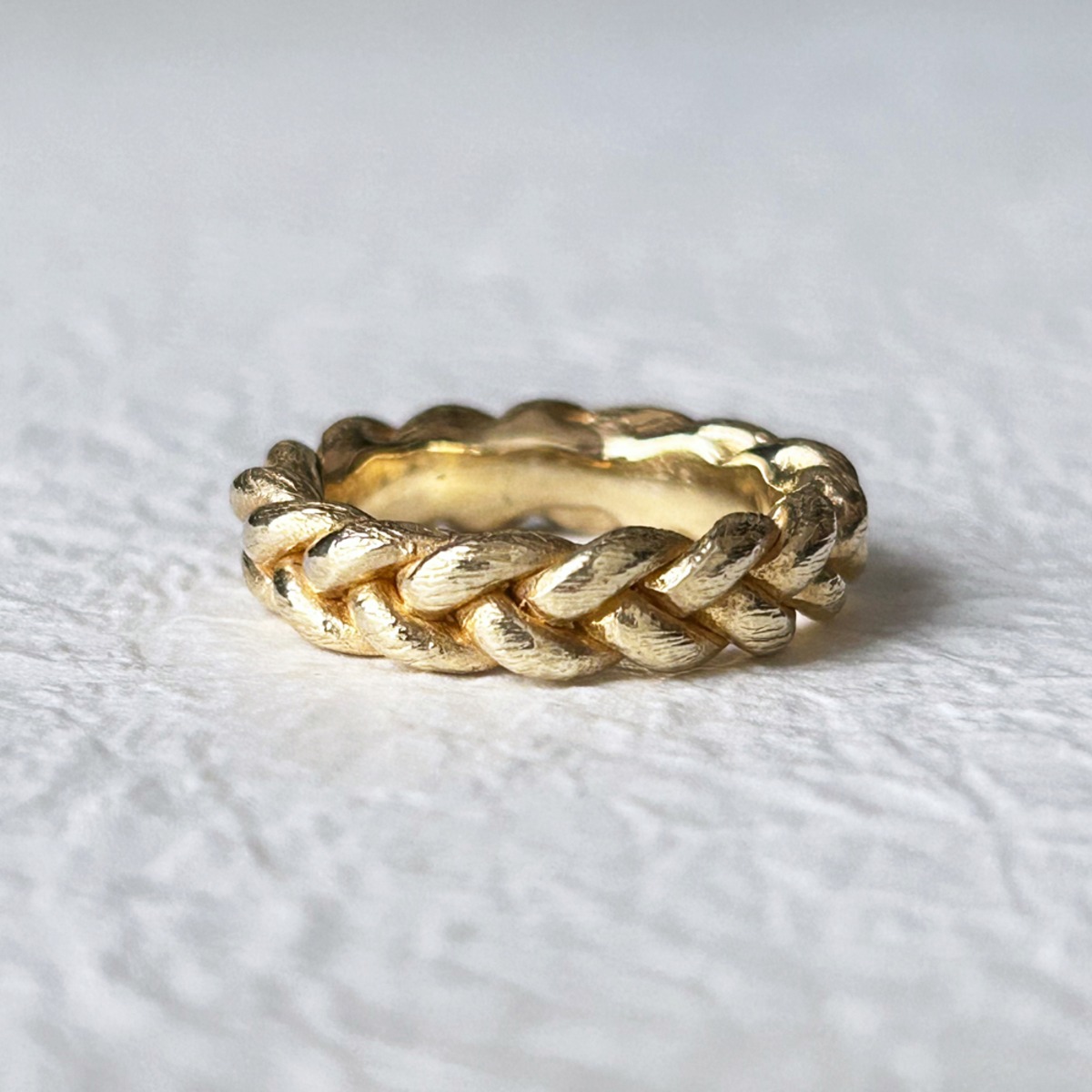 みつあみのリング【mitsuami ring(M)】 | shiho webshop