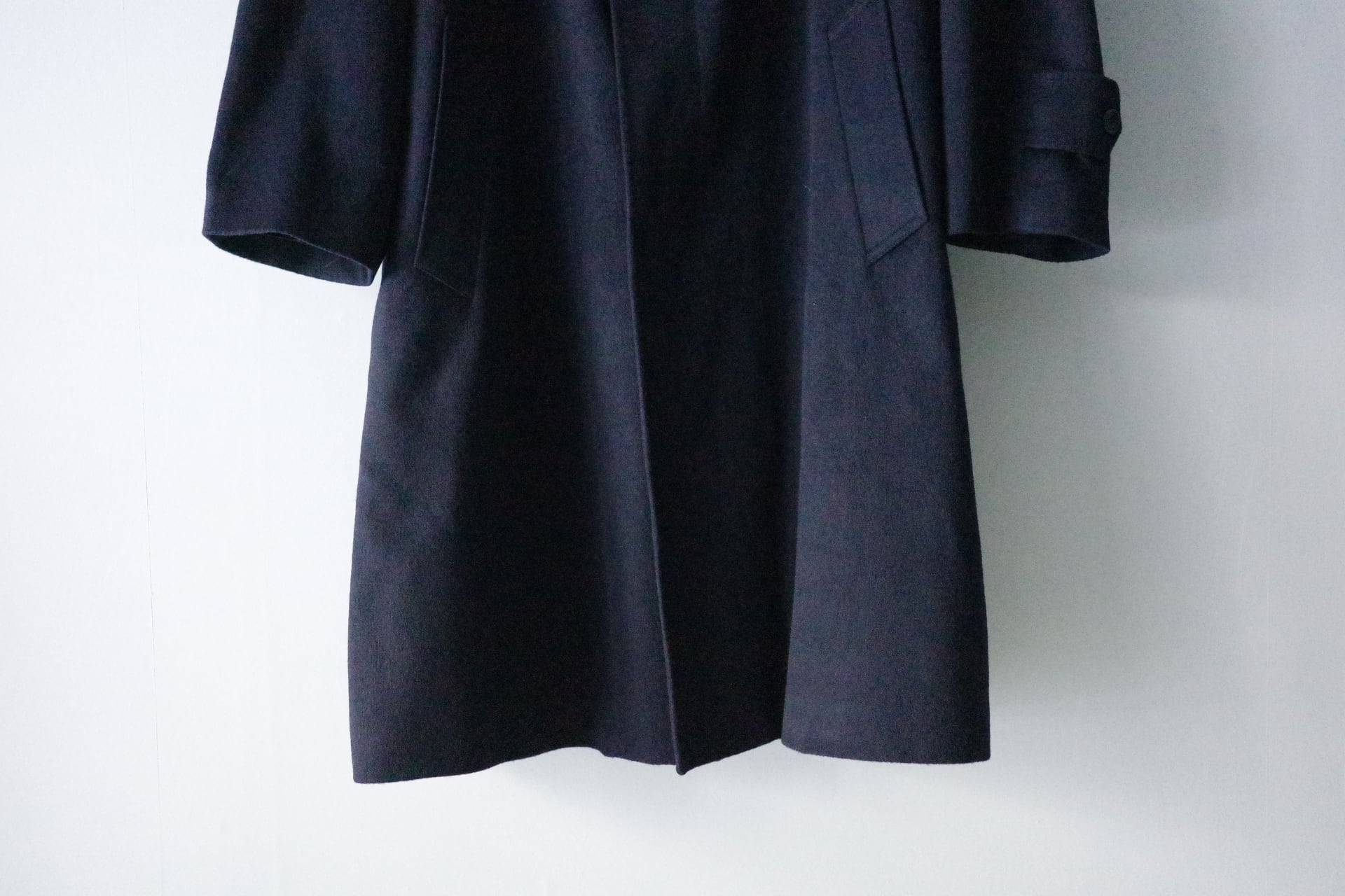 John Harding x Tibbett Cashmere balmacaan coat MADE IN ENGLAND | nola