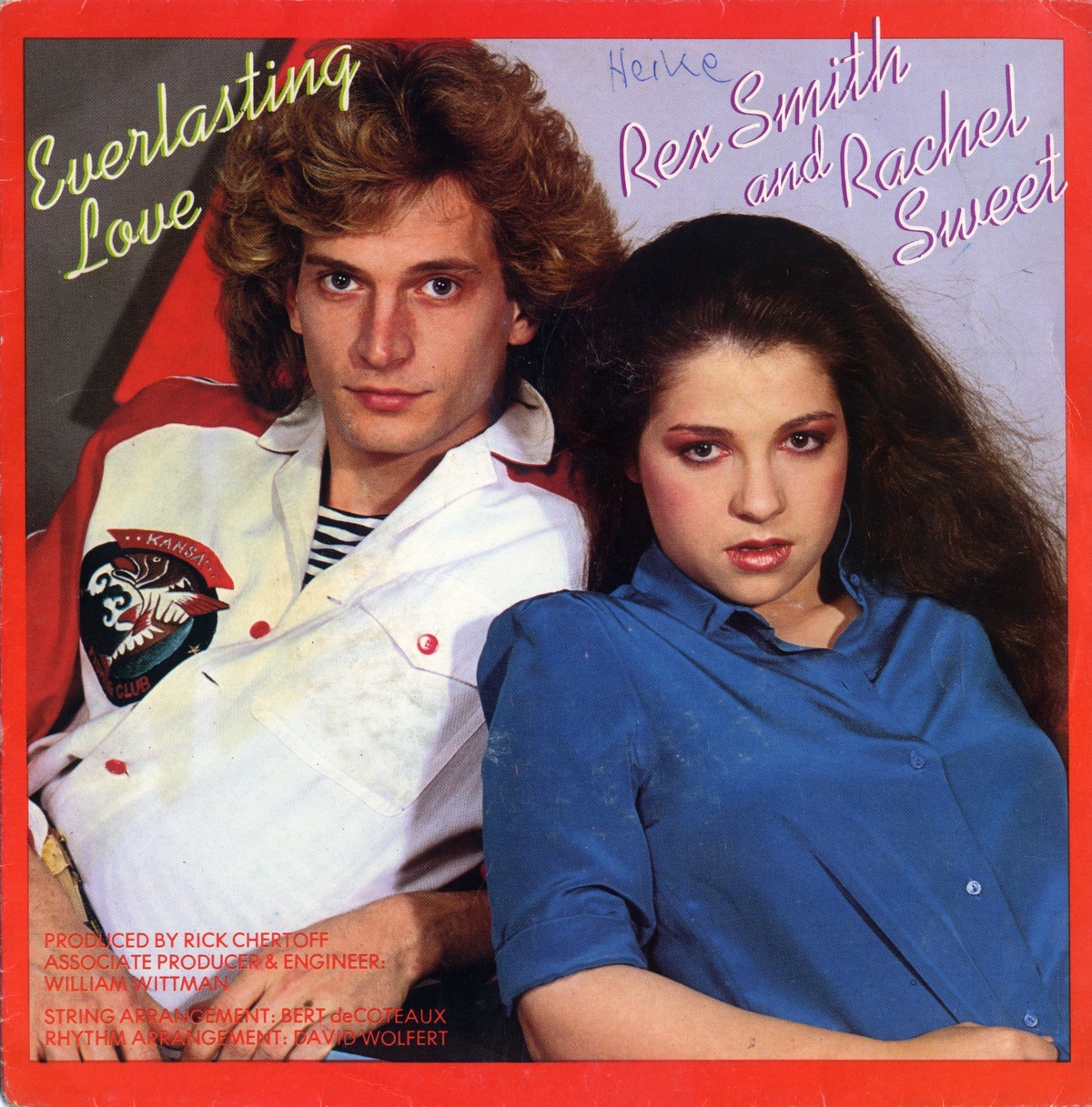 REX SMITH AND RACHEL SWEET - Everlasting Love 7" | urban enemy