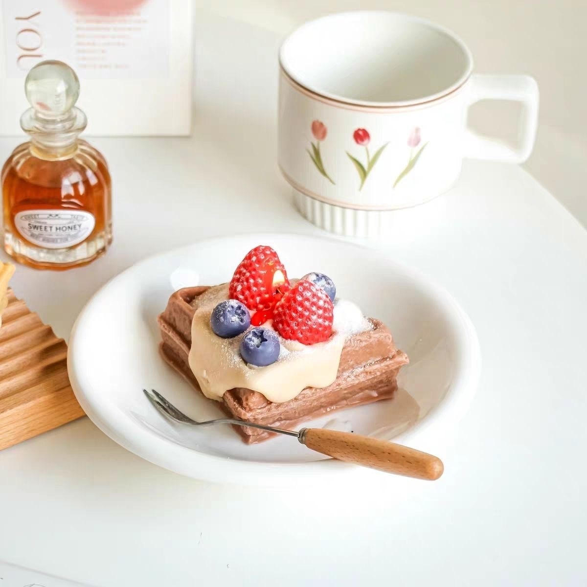 ワッフル2アロマキャンドル | hareshop